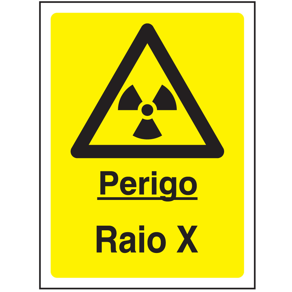 SINAL DE PERIGO - RAIO X (G517) - Encomende online na Bom Sinal